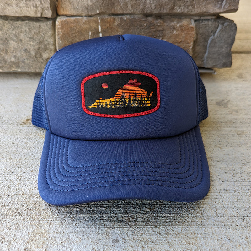 Virginia Sunset Trucker Hat – Sneekis