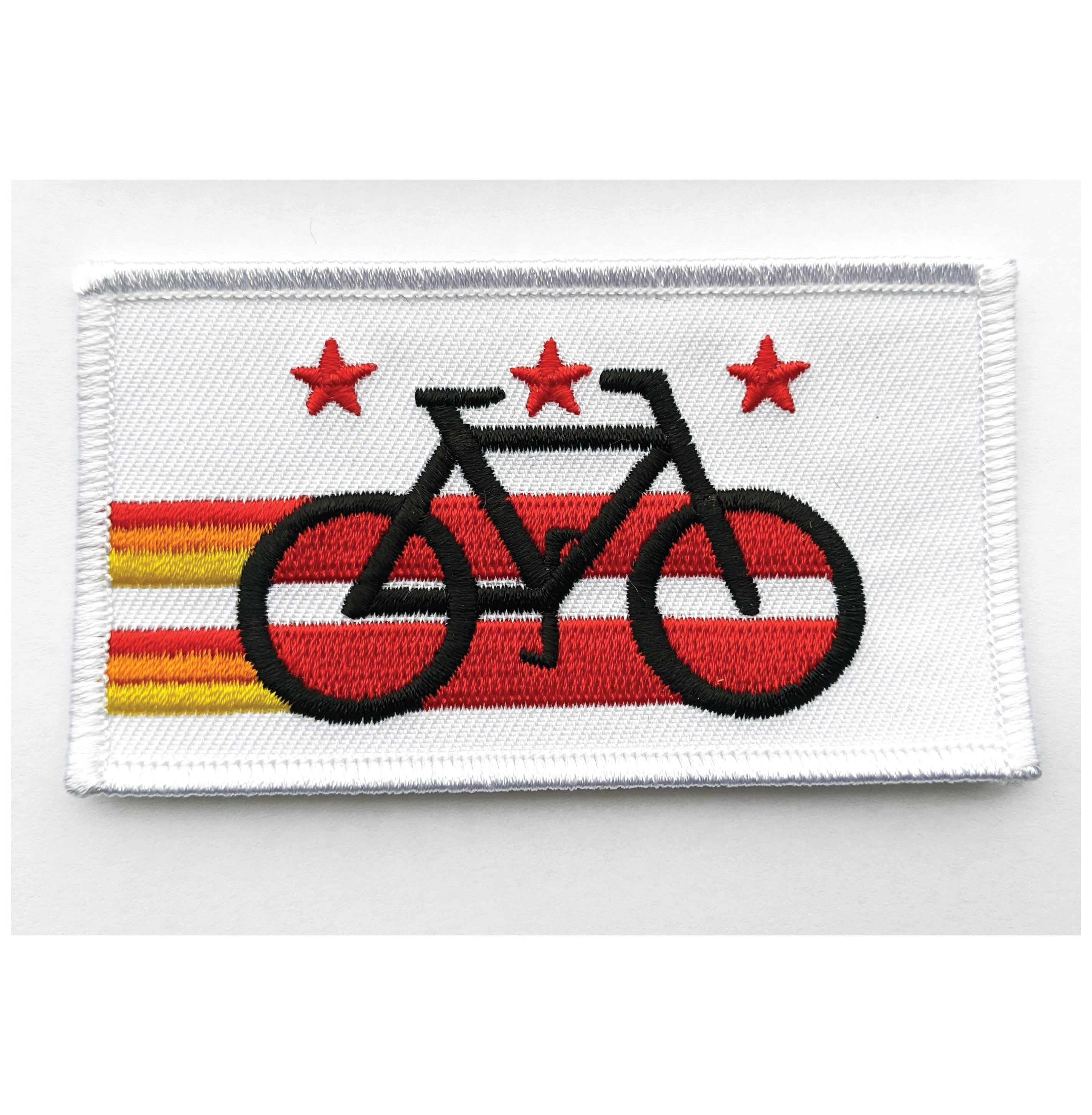 Washington DC Bike Flag Patch – Sneekis
